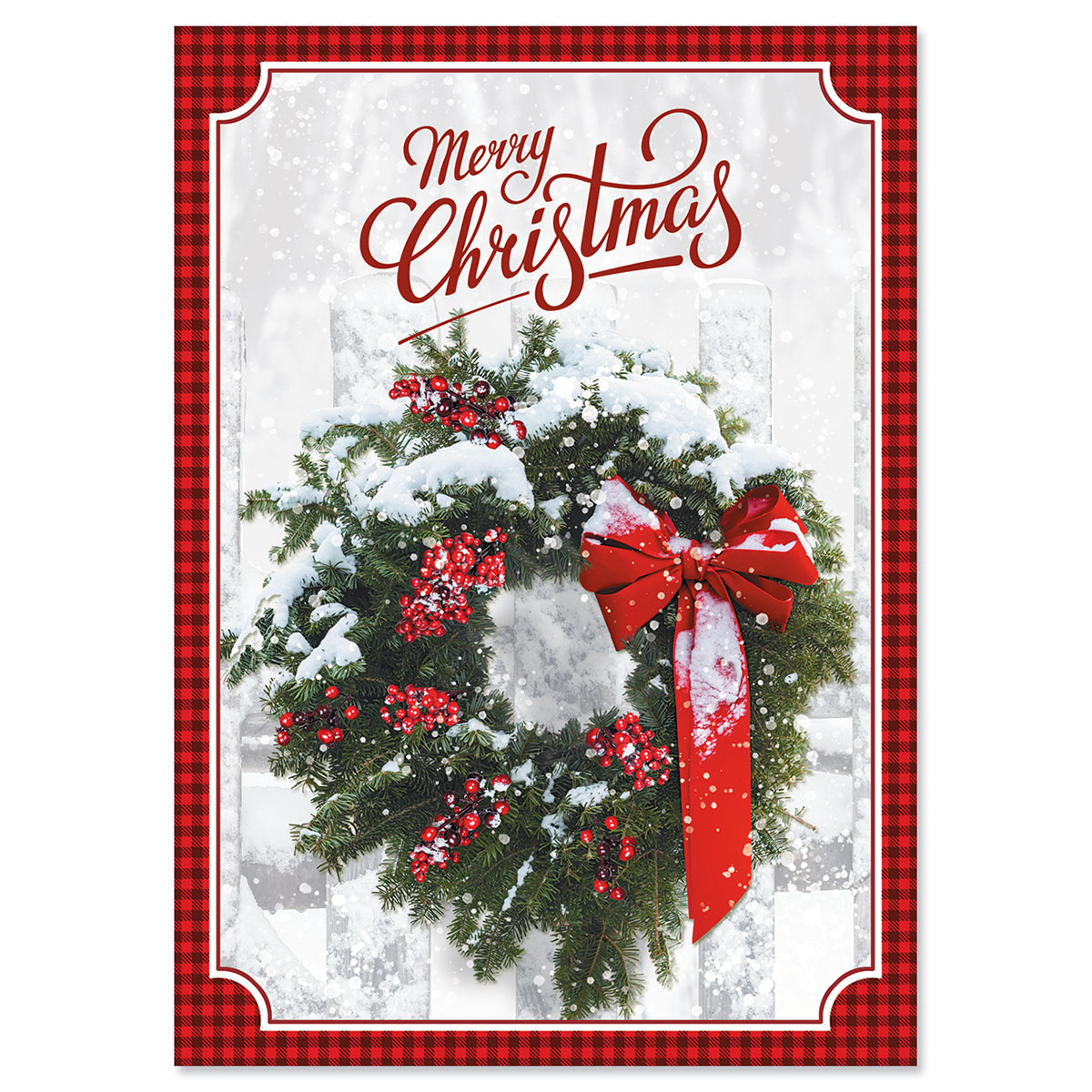Berry Wreath Christmas Cards | Current Catalog