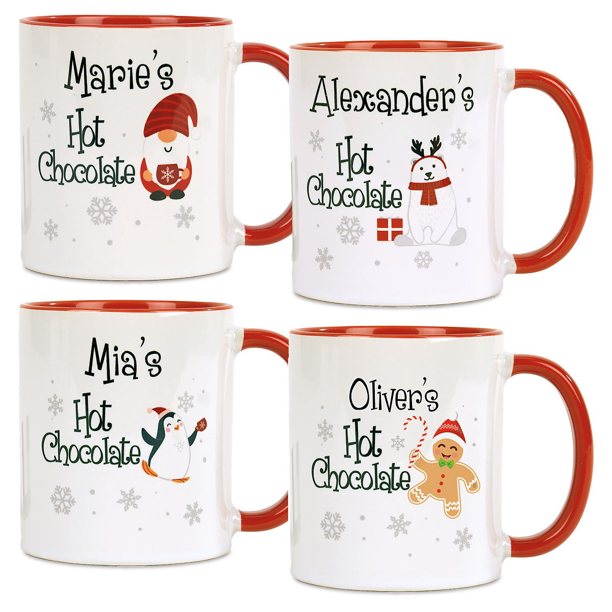 Hot Chocolate Personalized Mugs | Current Catalog