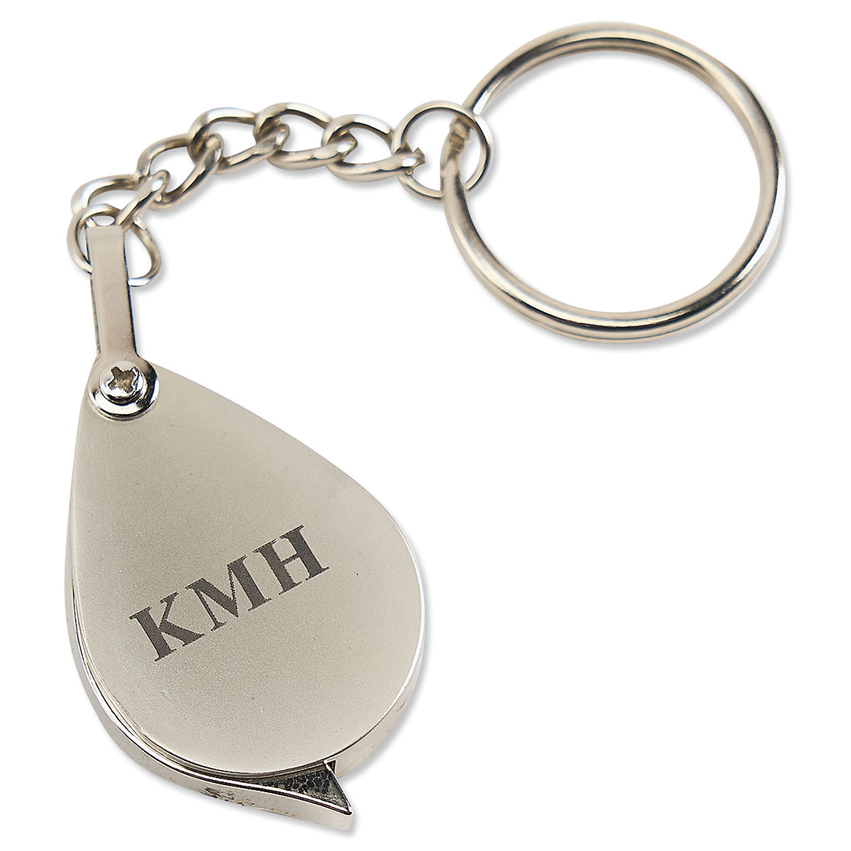 Magnifier Personalized Keychain | Current Catalog