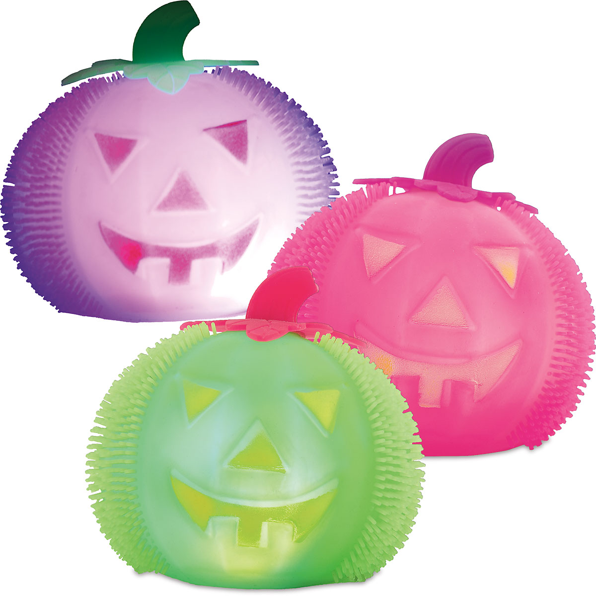 LED Neon Puffer Pumpkins | Current Catalog