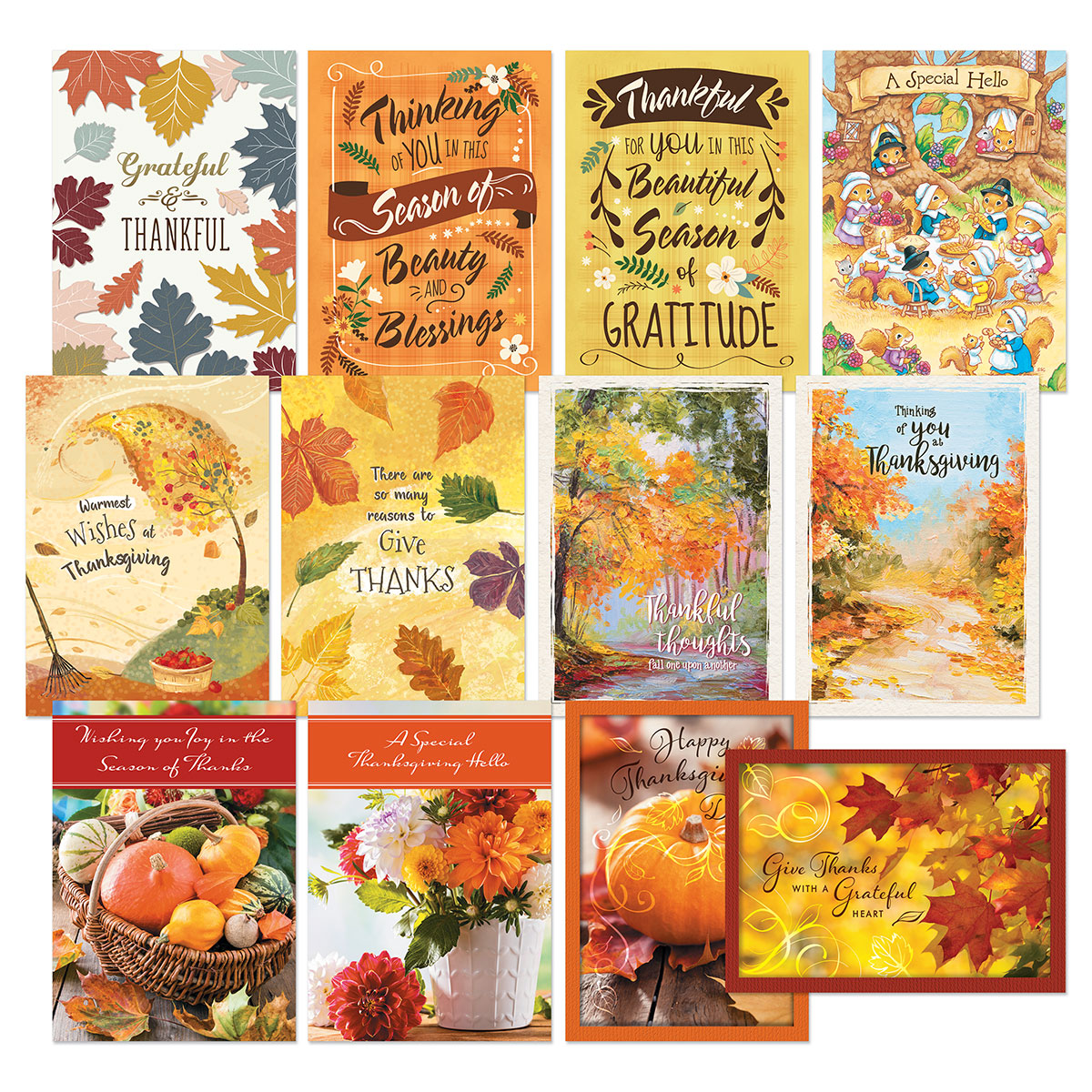 Family & Friends Thanksgiving Cards Value Pack | Current Catalog