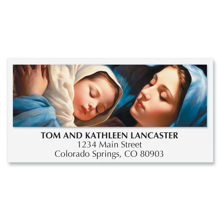 Madonna & Child Deluxe Address Labels | Current Catalog