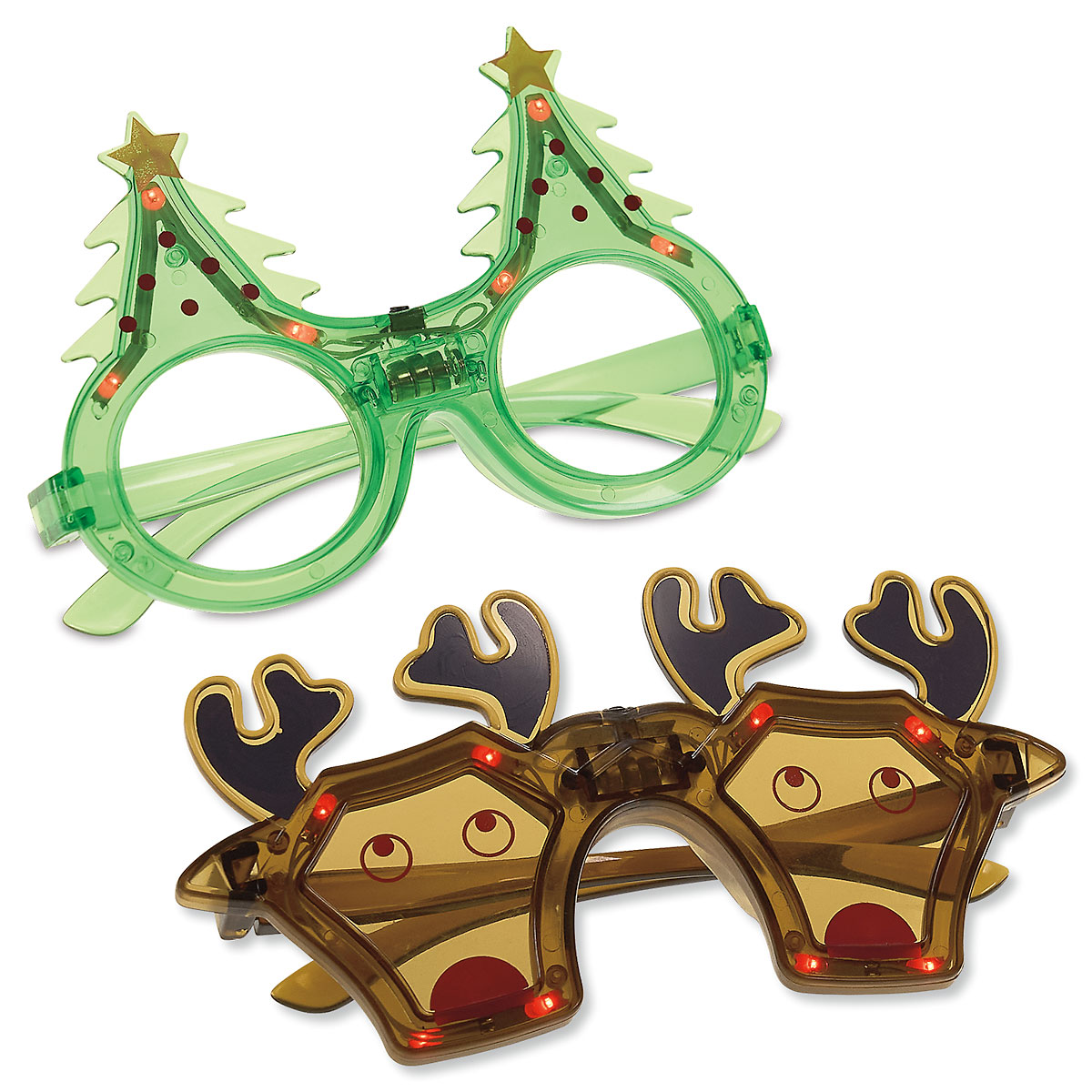 LED Christmas Novelty Glasses | Current Catalog