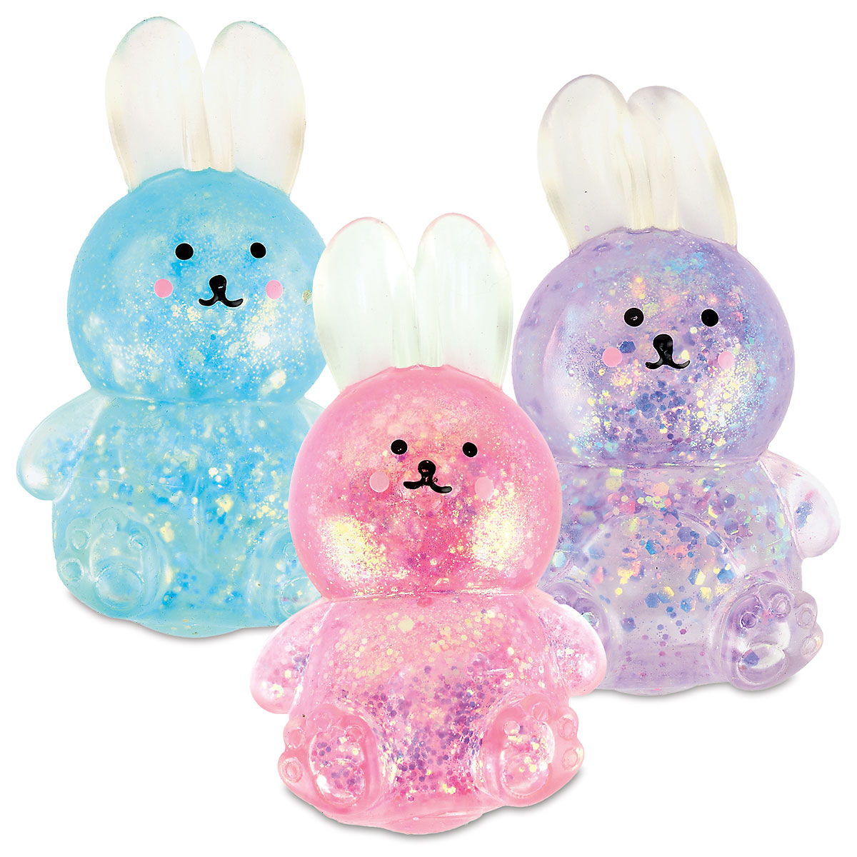 Squishy Glitter Bunnies | Current Catalog