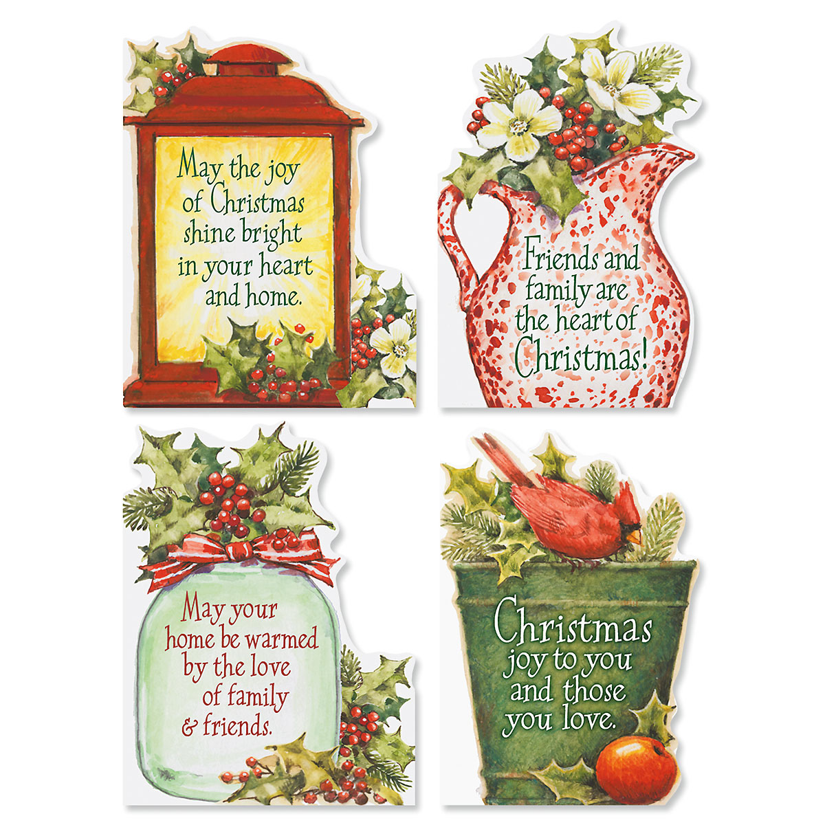 Diecut Christmas Note Card Value Pack | Current Catalog