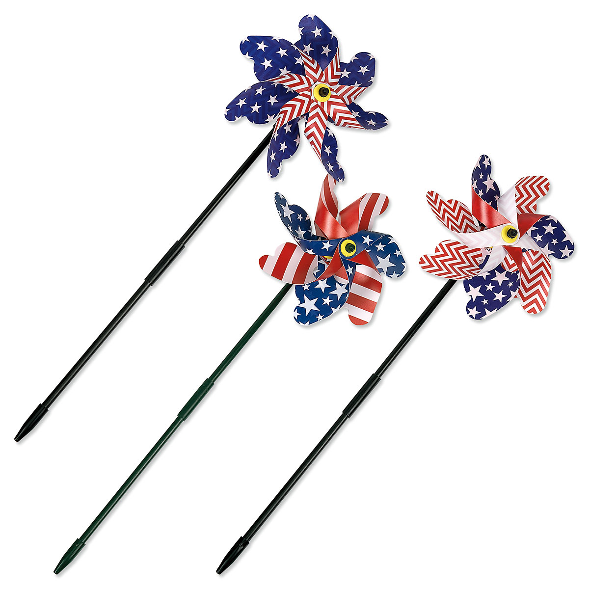 Patriotic Stars & Stripes Pinwheels | Current Catalog
