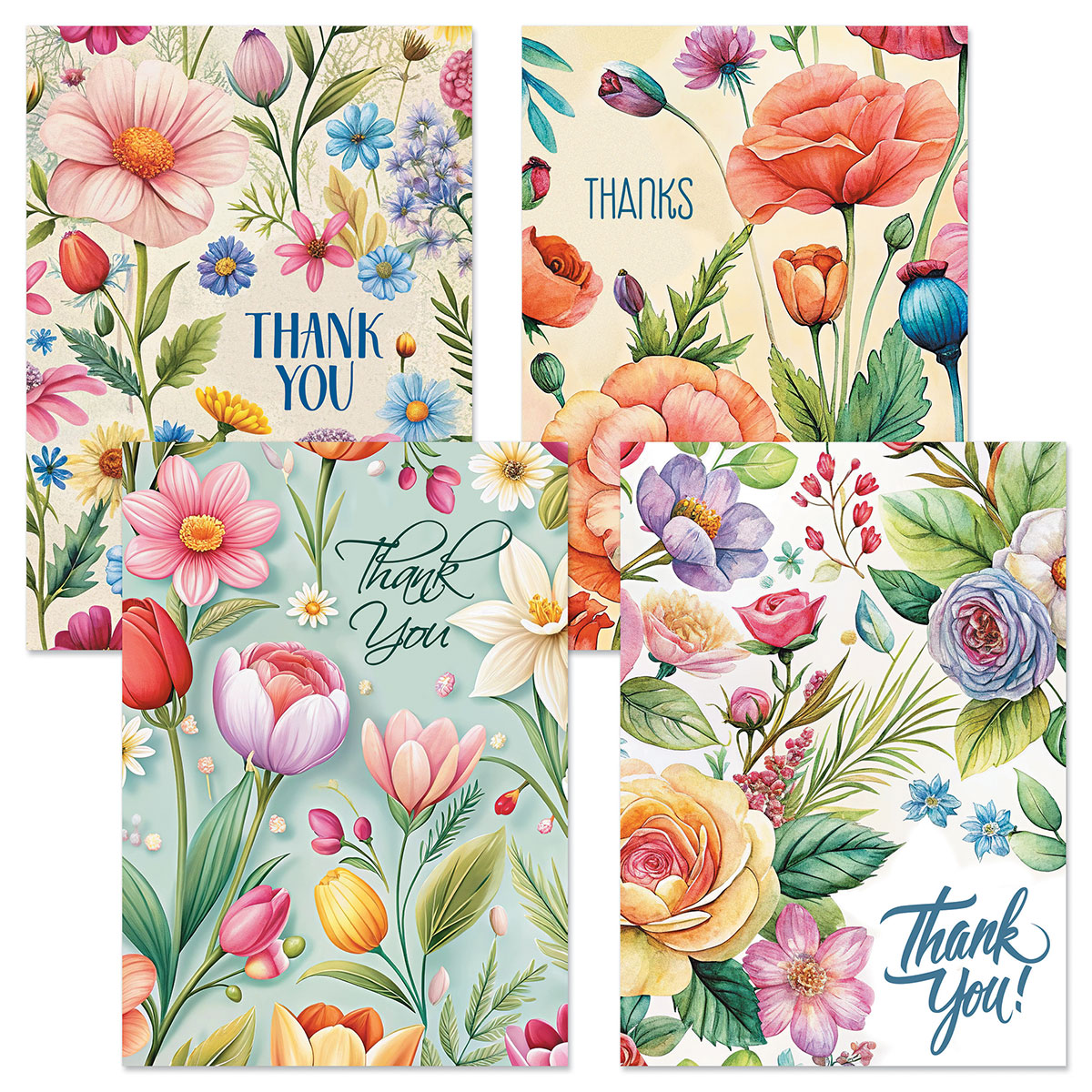 Flower Garden Thank You Cards | Current Catalog