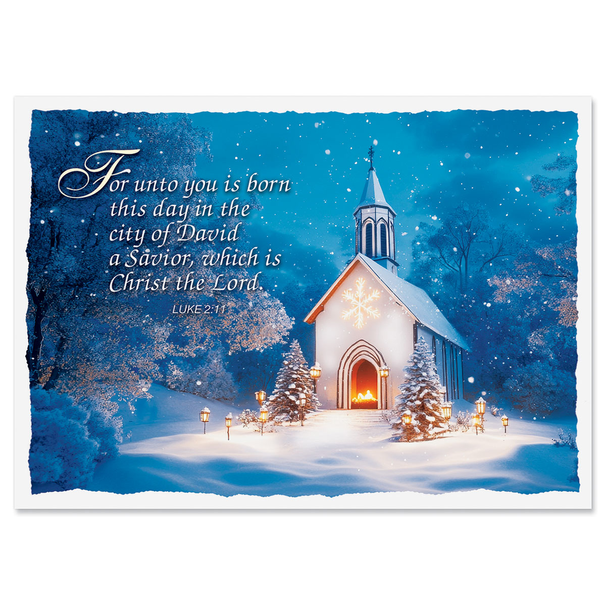 Christmas Church Christmas Cards - Personalized | Current Catalog