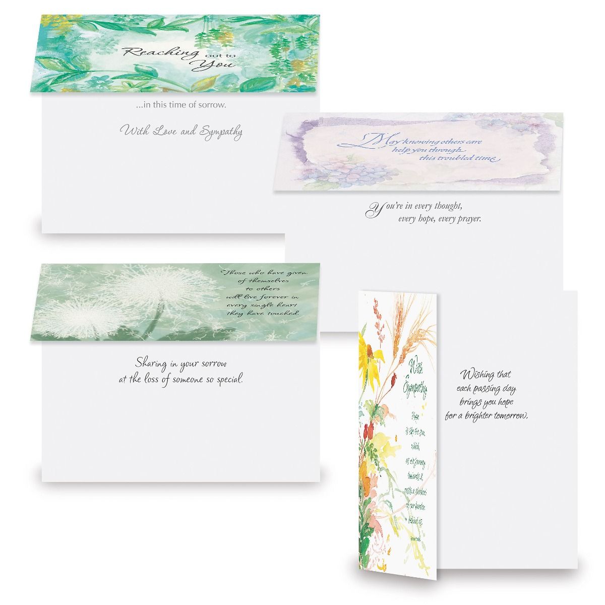 Mega Sympathy Greeting Cards Value Pack | Current Catalog