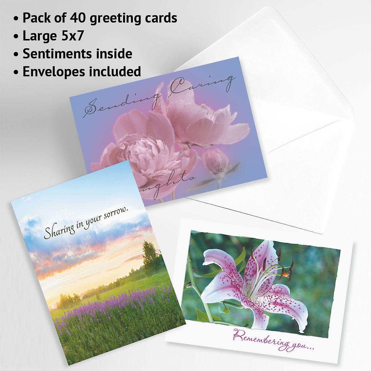 Mega Sympathy Greeting Cards Value Pack | Current Catalog