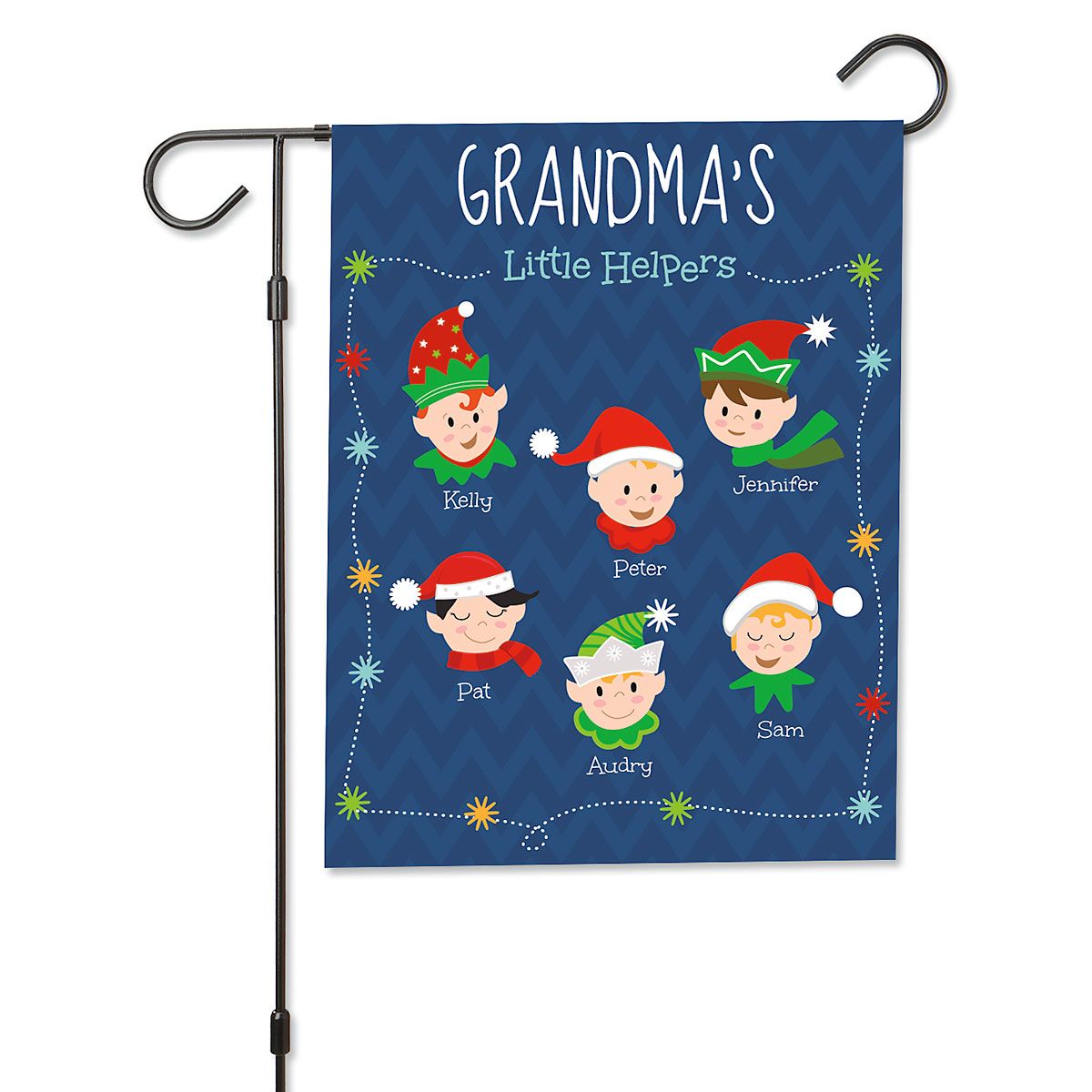 Personalized Holiday Elves Garden Flag | Current Catalog