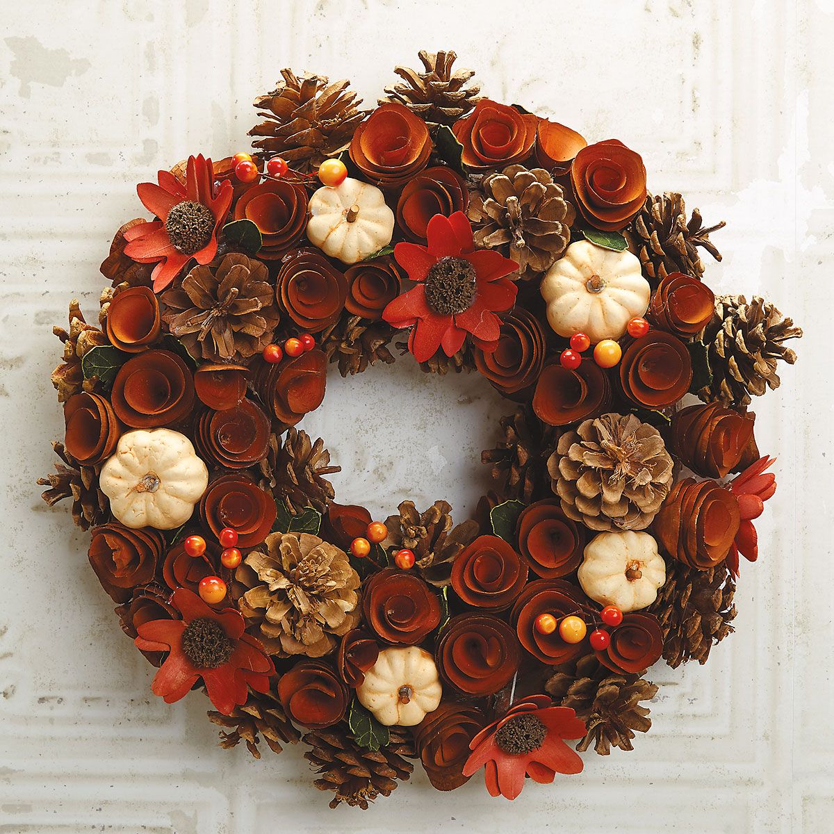 Autumn Wood Wreath | Current Catalog