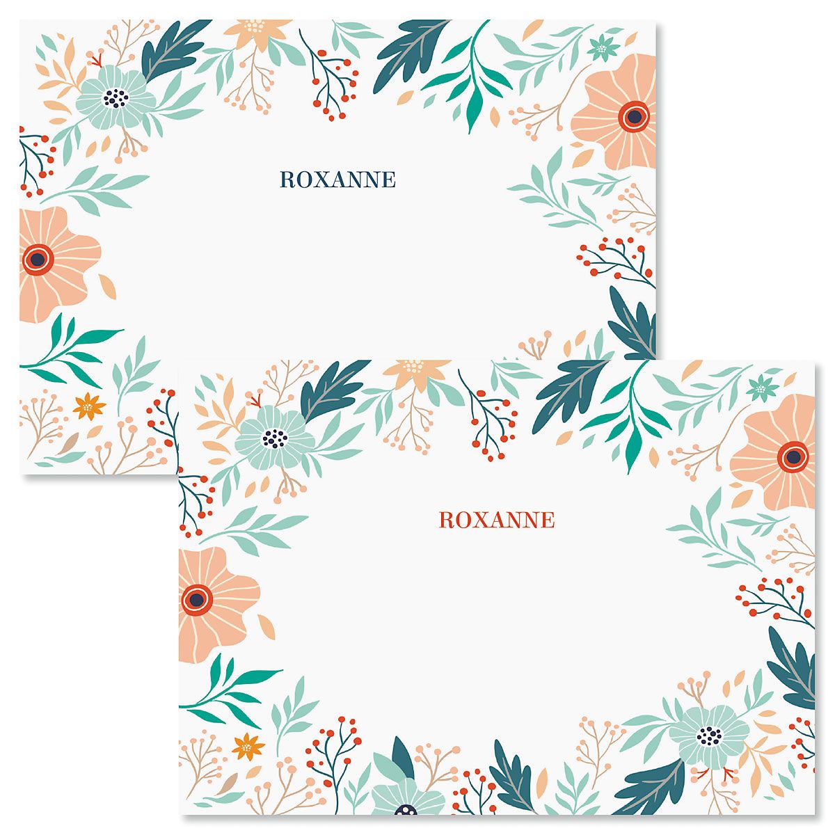 Mountain Ash Personalized Note Cards | Current Catalog