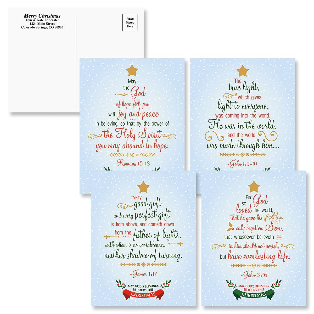 Faith Holiday Postcards | Current Catalog