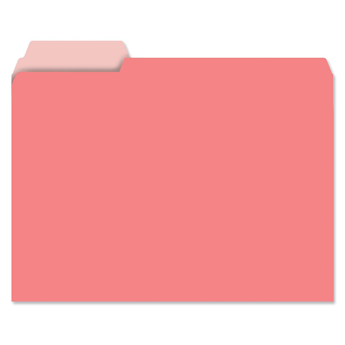Charcoal & Coral File Folders Value Pack | Current Catalog