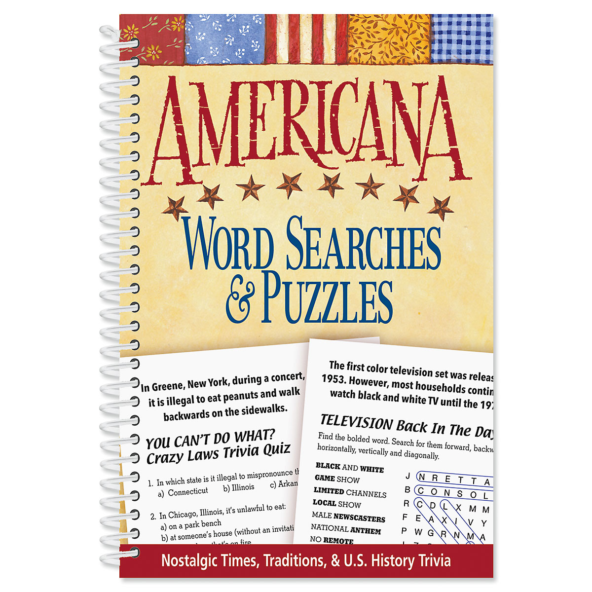 Americana Word Searches & Puzzles Book | Current Catalog