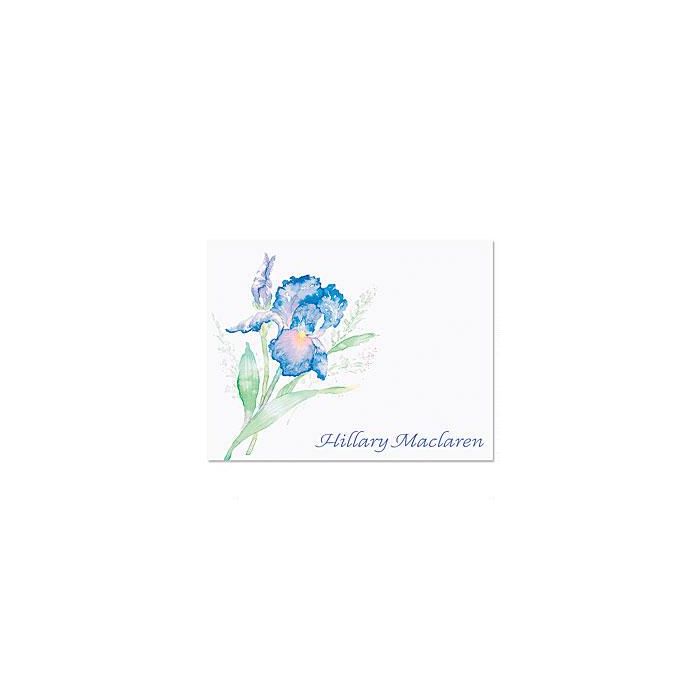 Iris Personalized Note Cards | Current Catalog