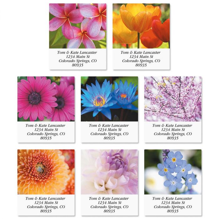 Floral Fantasy Select Address Labels | Current Catalog