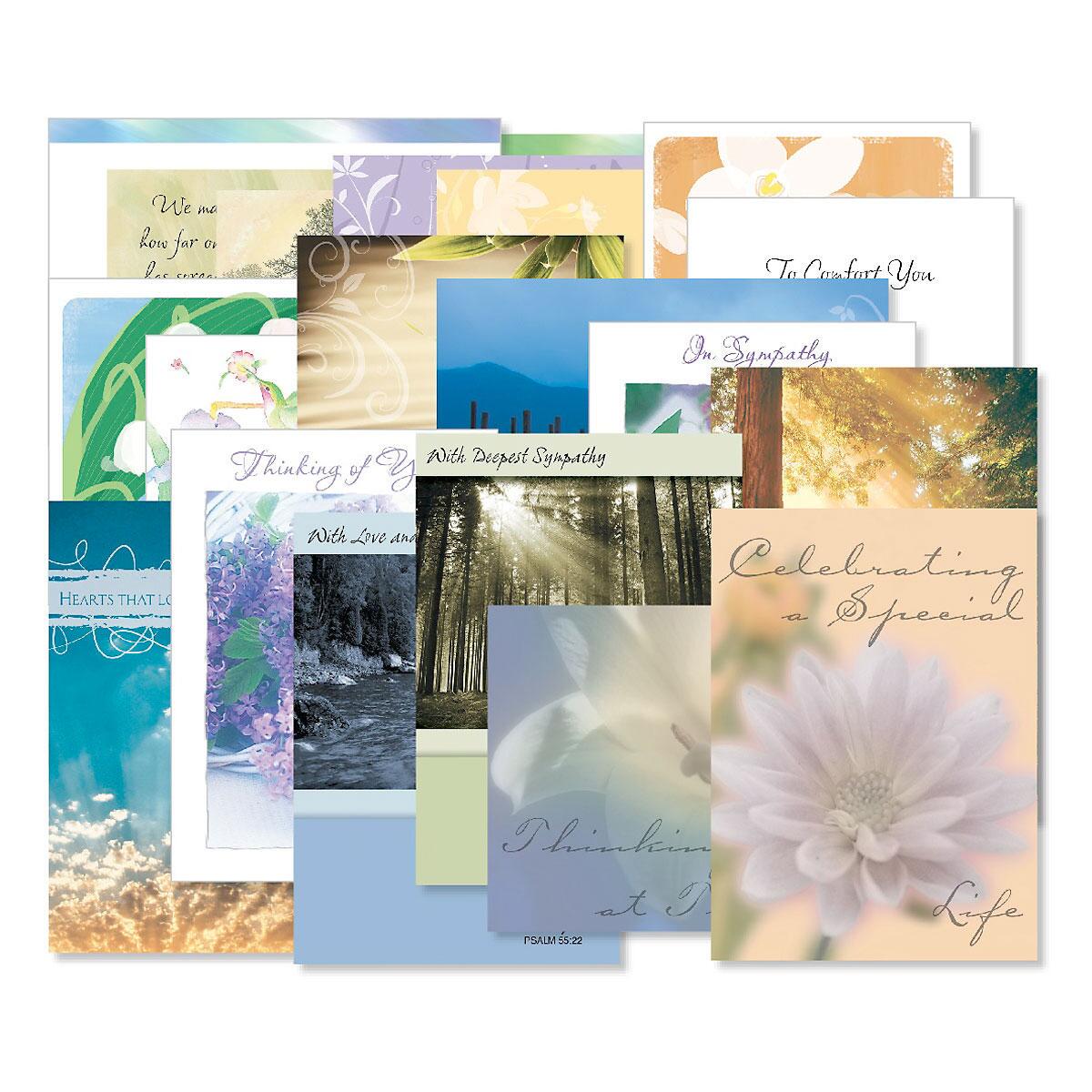 Mega Sympathy Greeting Cards Value Pack | Current Catalog