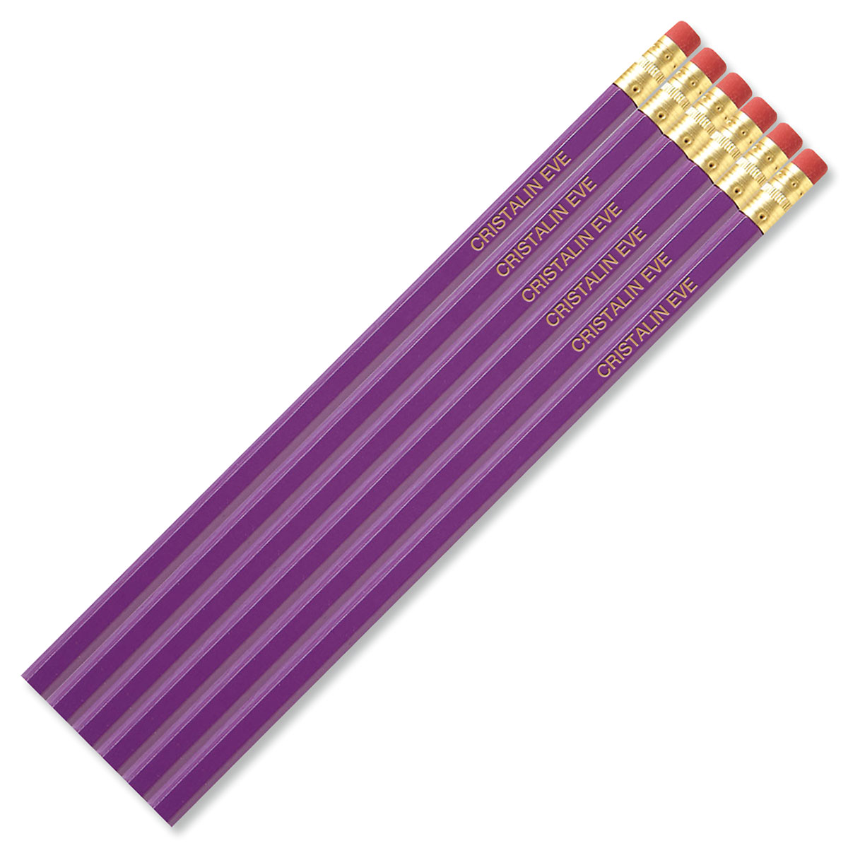 Light Purple #2 Hardwood Personalized Pencils | Current Catalog