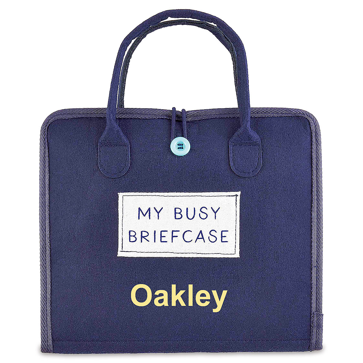 Blue My Busy Personalized Briefcase | Current Catalog