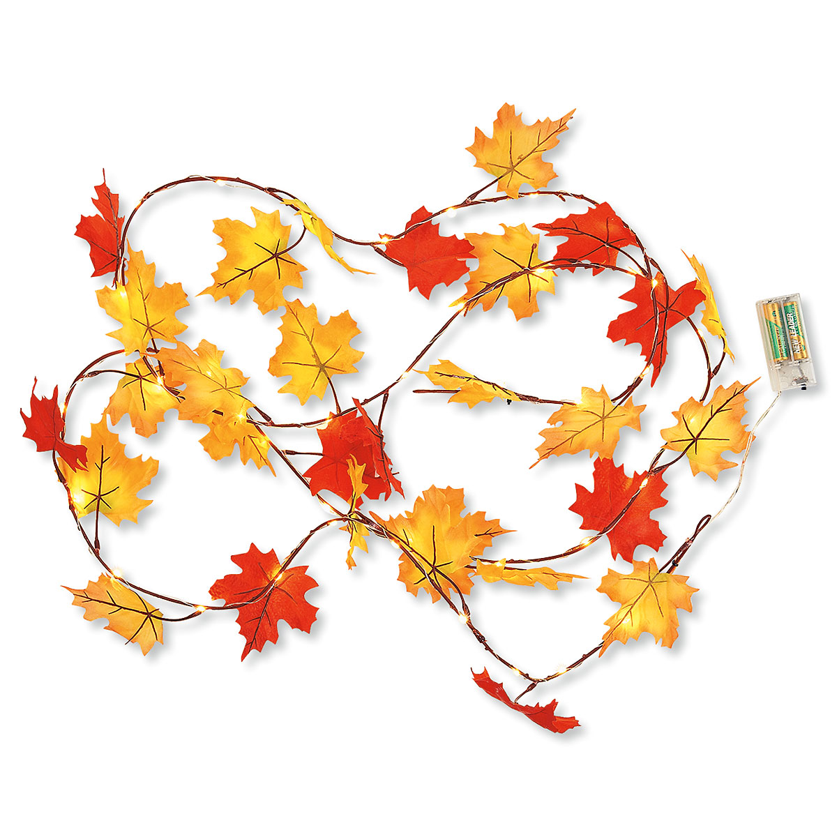 Light-up Leaf Garland | Current Catalog
