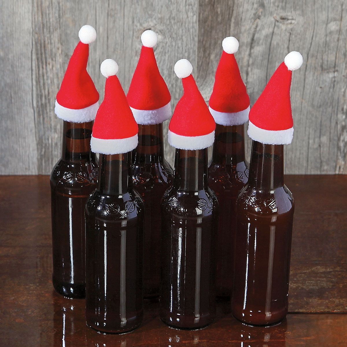 Santa Hat 6-Pack Decoration | Current Catalog