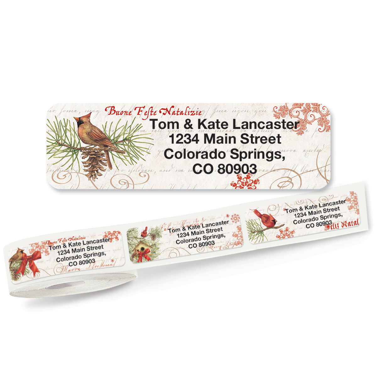 Joyelle Rolled Address Labels - Roll of 500 | Current Catalog