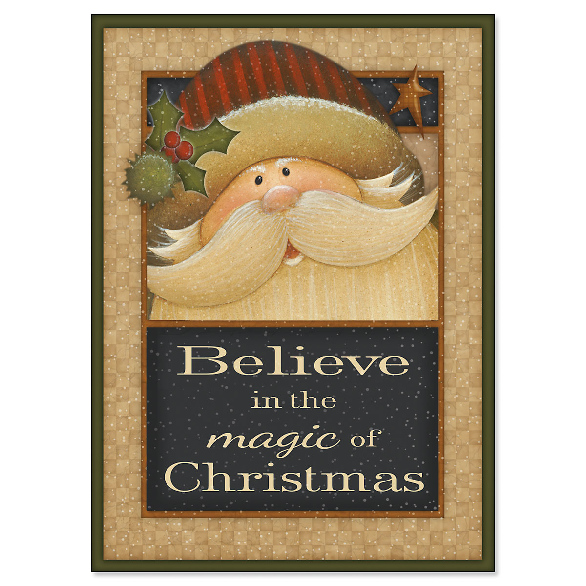 Santa Believe Christmas Cards - Personalized | Current Catalog