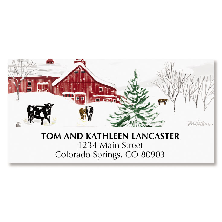 Farmland Deluxe Address Labels | Current Catalog