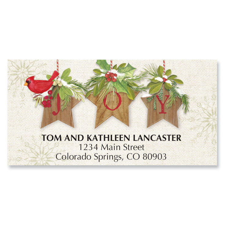 Winter Garden Deluxe Address Labels | Current Catalog