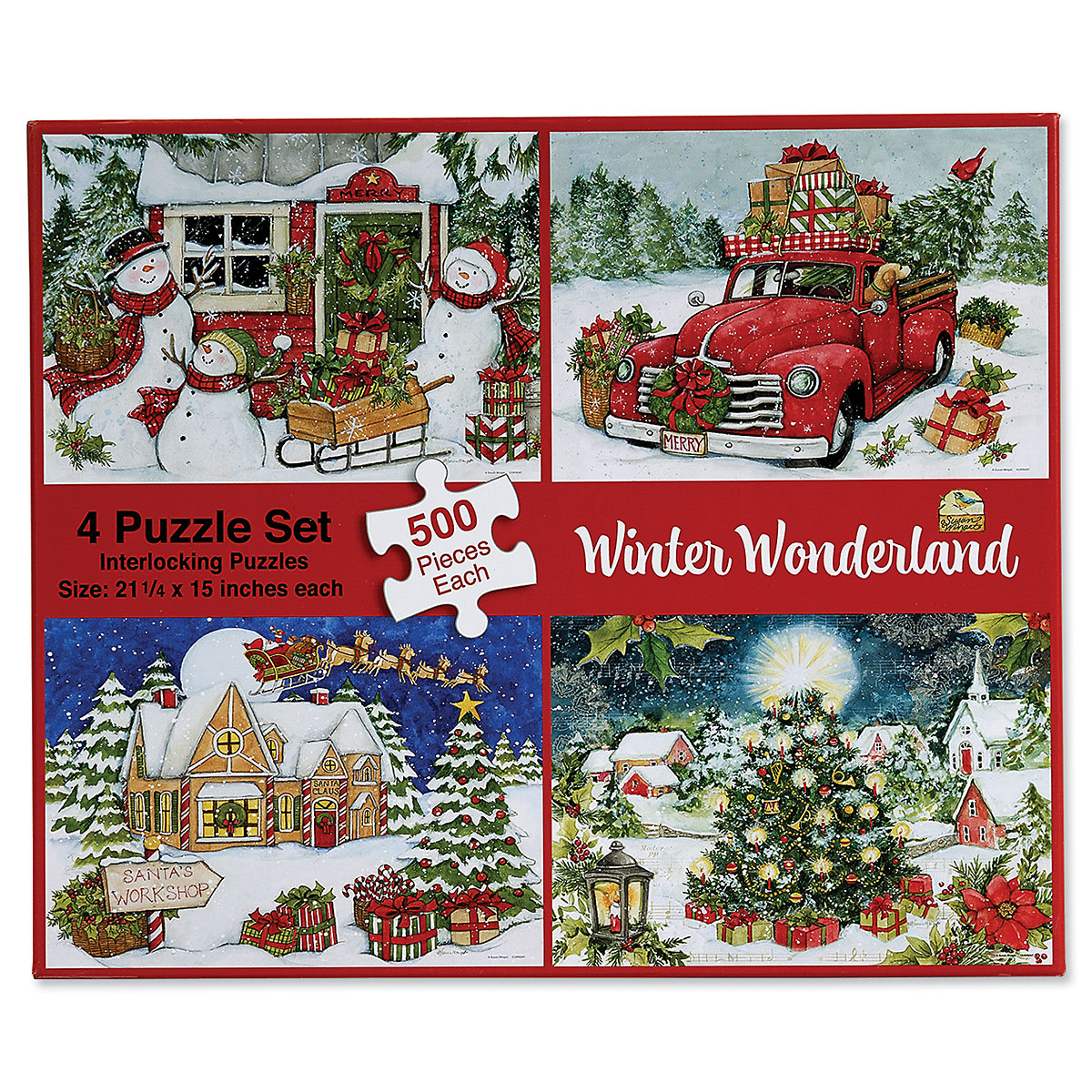 Winter Wonderland 4-in-1 Puzzle | Current Catalog