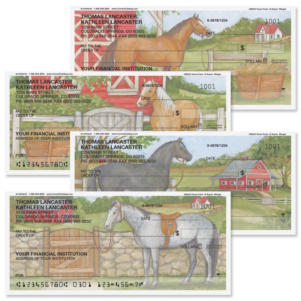 Horse Farm Checks | Current Catalog