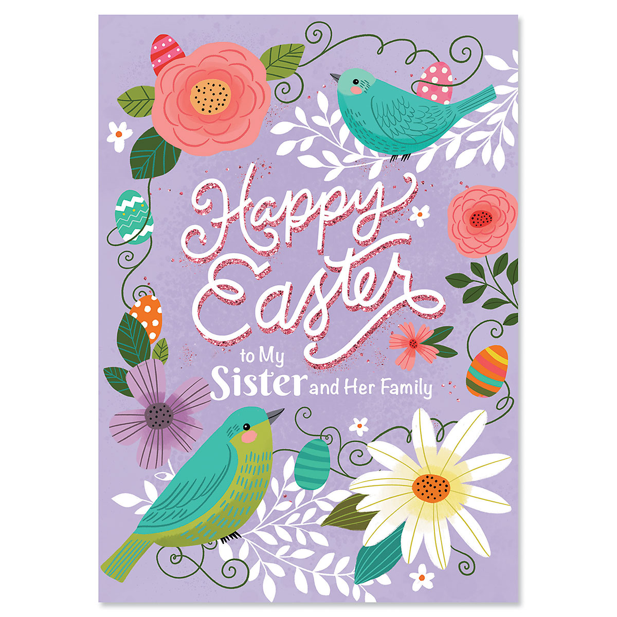 Sister and Her Family Easter Card | Current Catalog