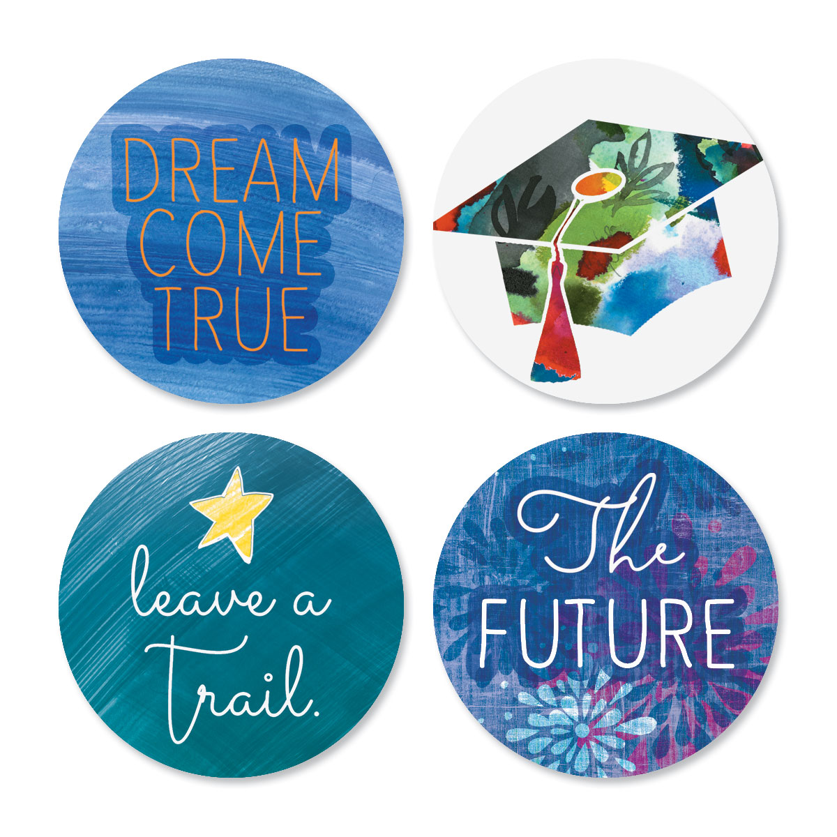 Graduation Dreams Seals (4 Designs) | Current Catalog