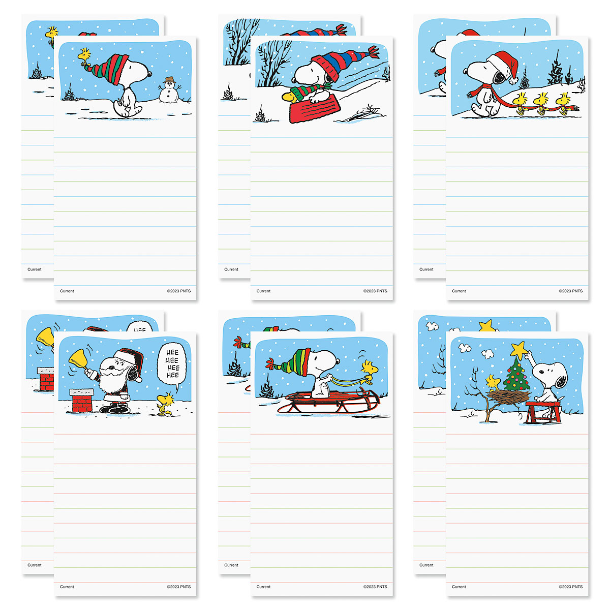 PEANUTS® Holiday Magnetic Shopping List Pads | Current Catalog