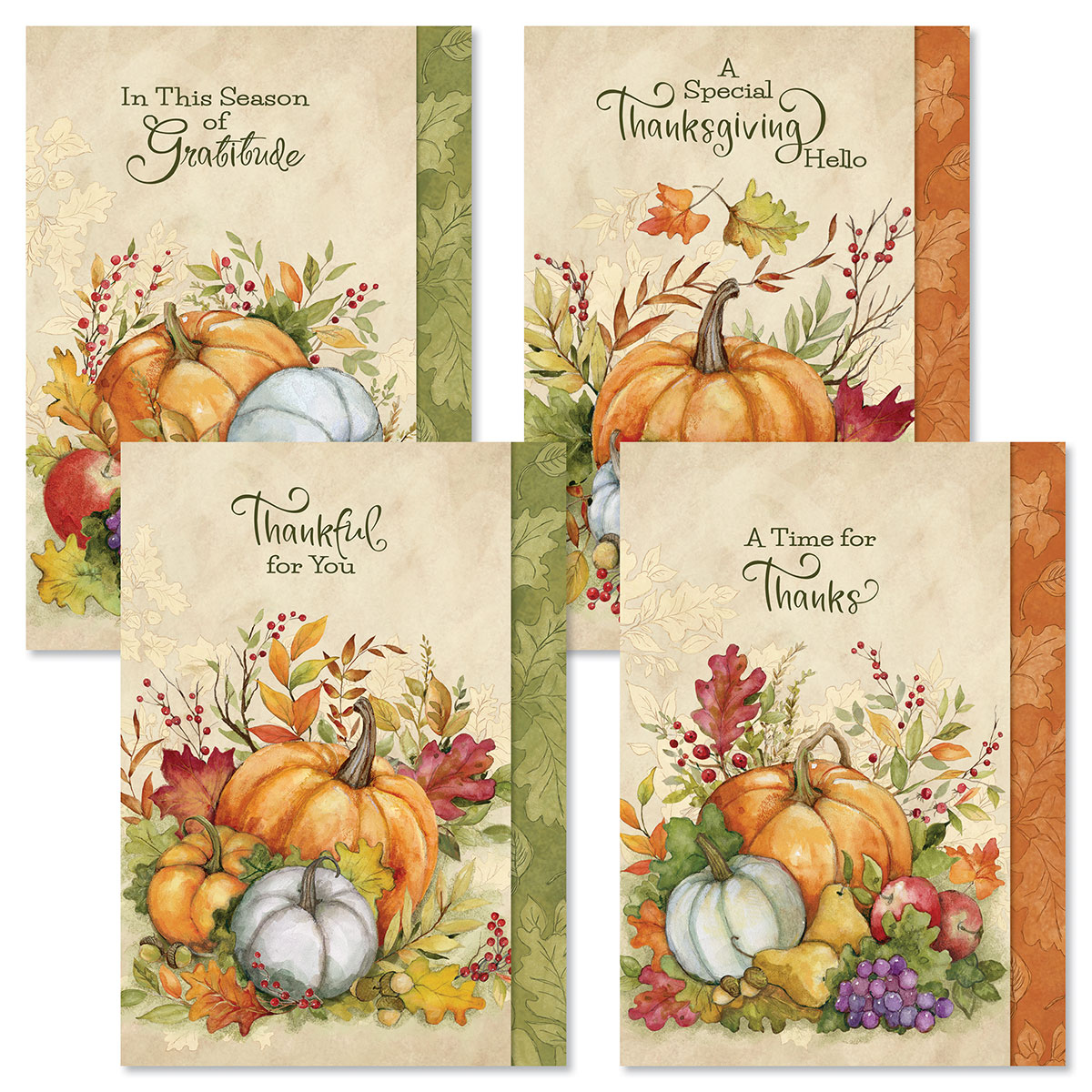 Autumn Pumpkin Thanksgiving Cards | Current Catalog