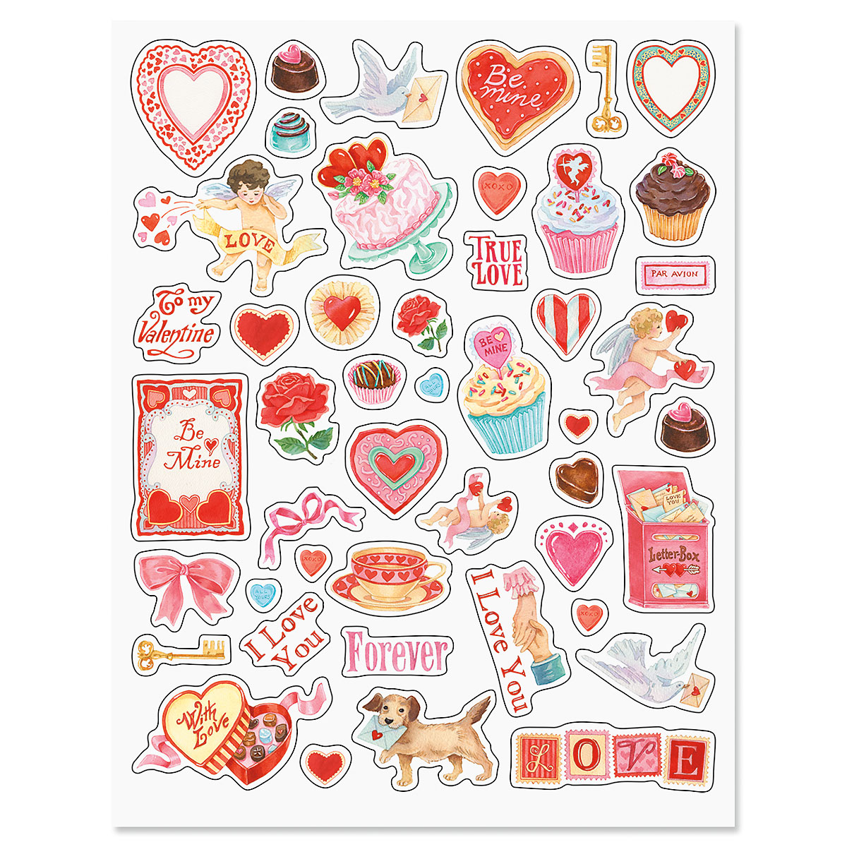 Valentine Traditions Stickers - BOGO | Current Catalog