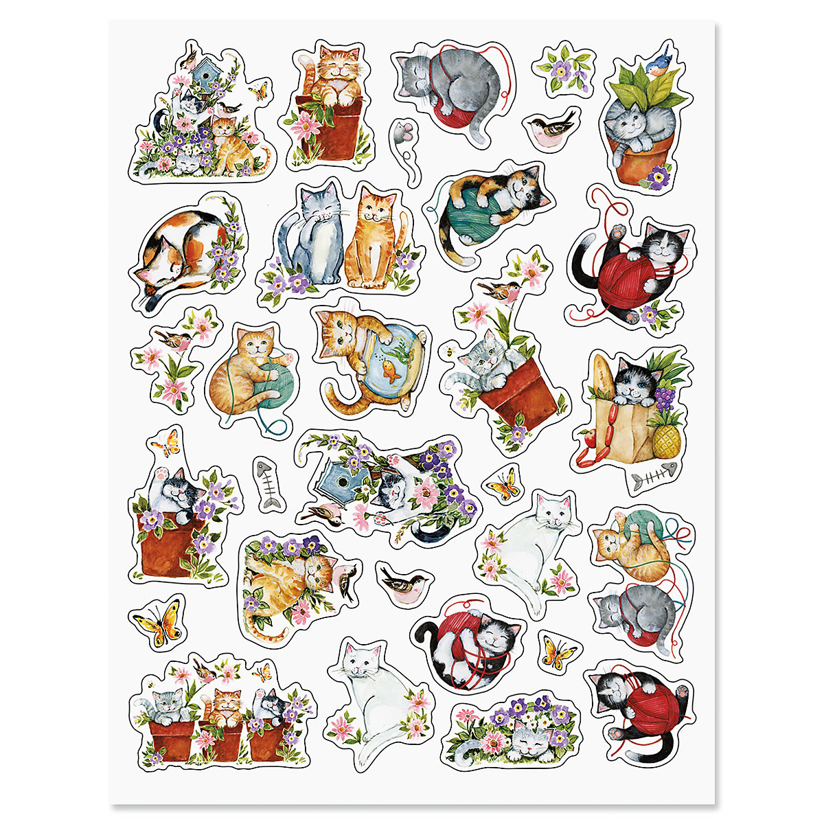 Curious Kitten Stickers - BOGO | Current Catalog