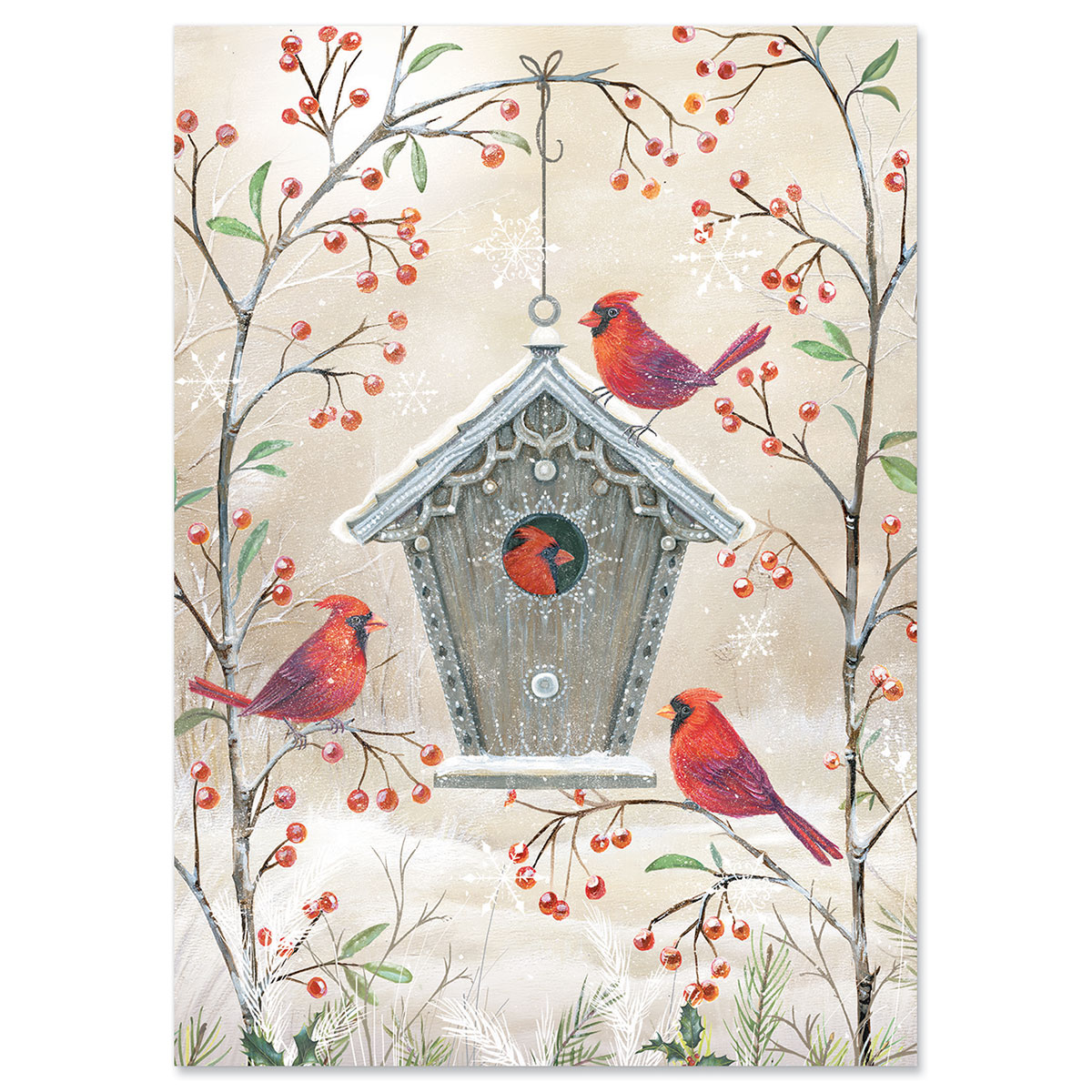Cardinal Winter Christmas Cards | Current Catalog