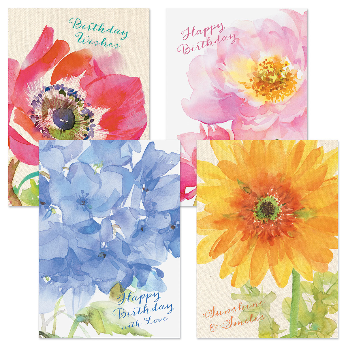 Friendly Flower Birthday Cards | Current Catalog