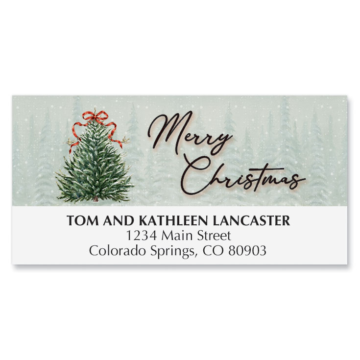 Evergreen Deluxe Address Labels | Current Catalog