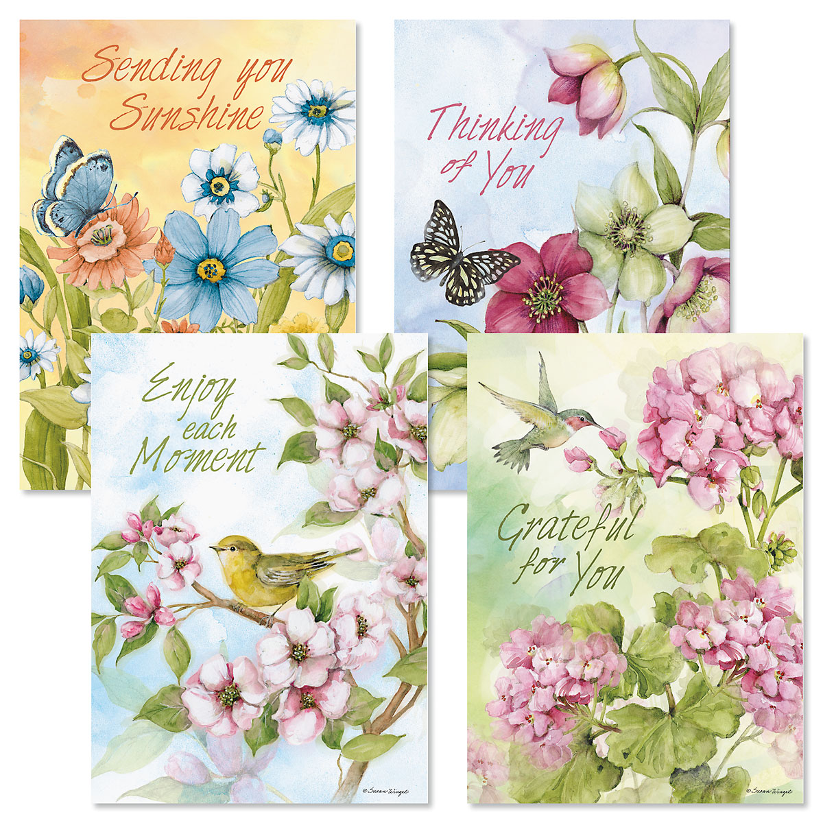 Floral Expressions Friendship Cards and Seals | Current Catalog