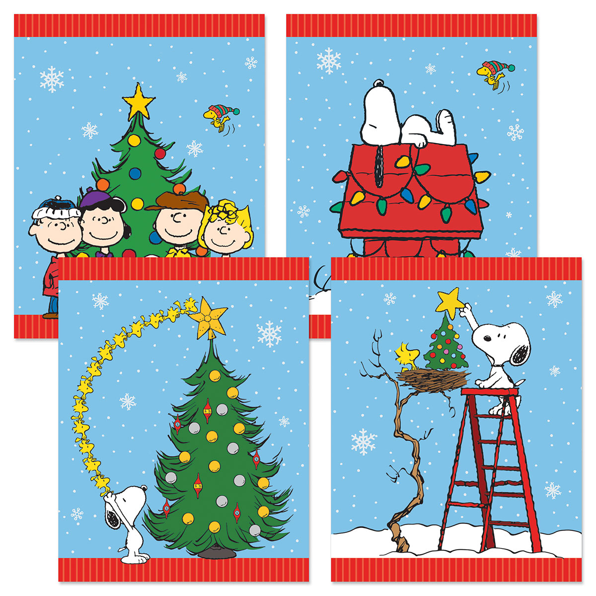 12 BOGO PEANUTS® Christmas Note Cards | Current Catalog