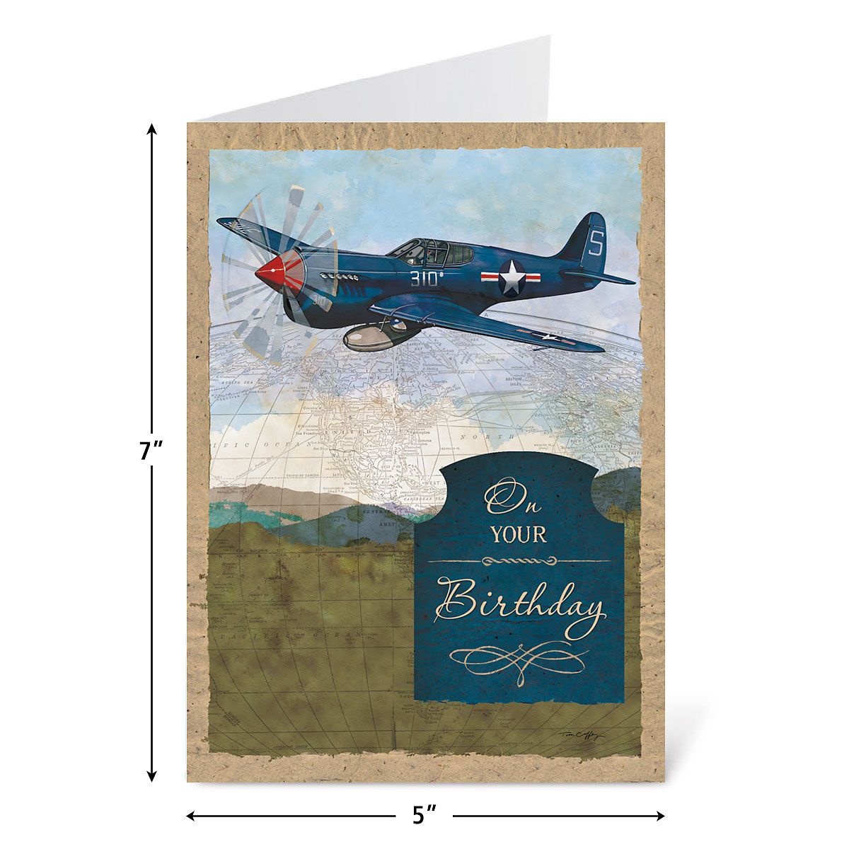 Vintage Travel Birthday Cards Value Pack | Current Catalog