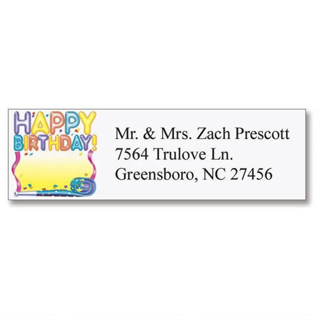 Birthday Classic Label | Current Catalog