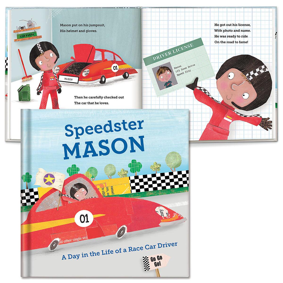 A Day in the Life of A Race Car Driver Storybook | Current Catalog