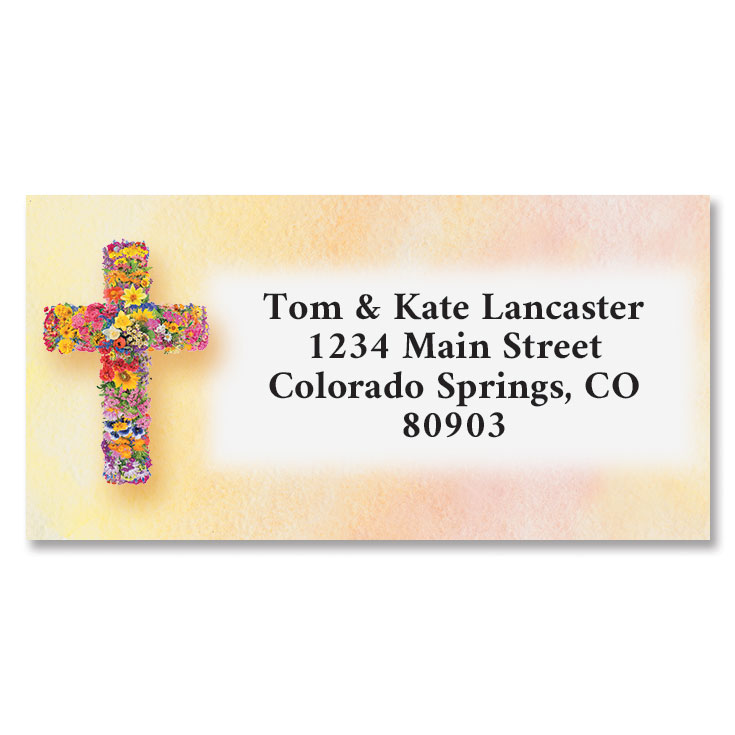 Blooming Cross Border Address Labels | Current Catalog