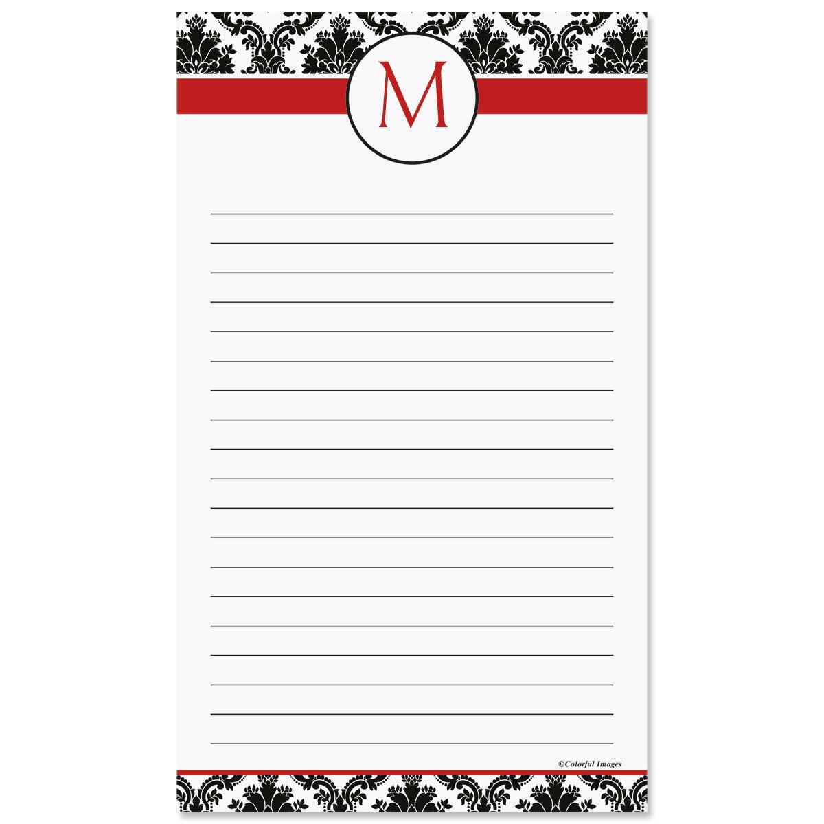 Alexandria Initial Lined Memo Pads | Current Catalog