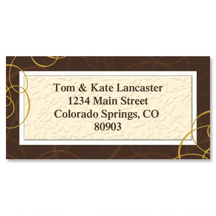 All Natural Border Address Labels A611 | Current Catalog